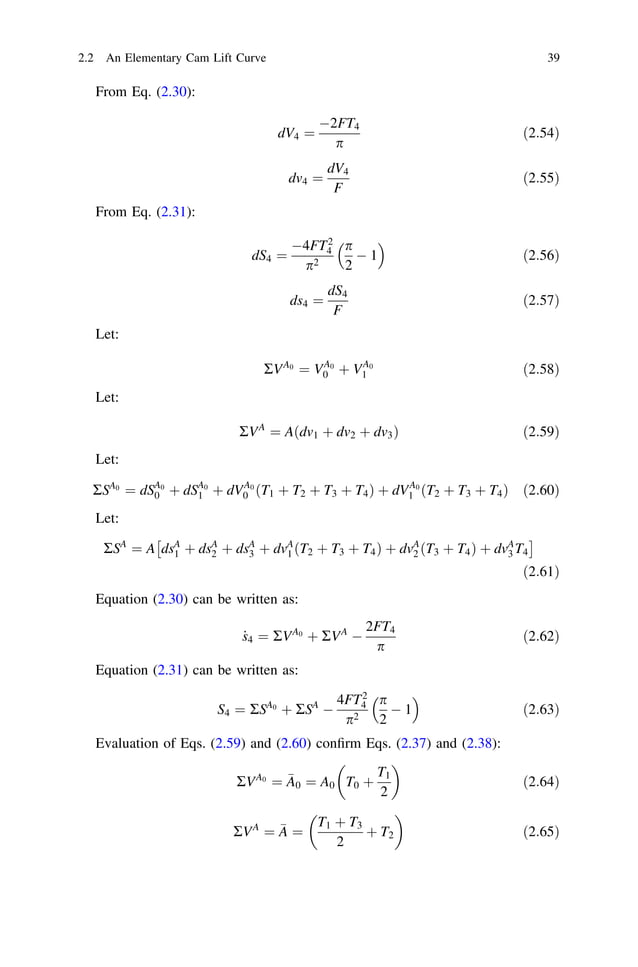Introduction to analytical methods for internal combustion engine cam ...