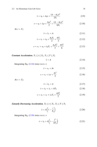 Introduction to analytical methods for internal combustion engine cam ...