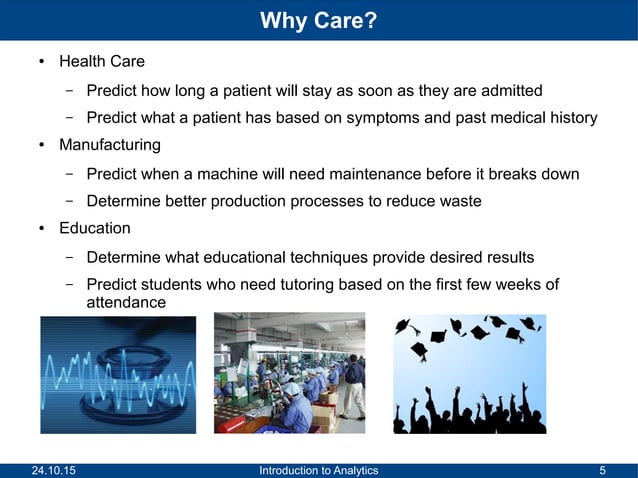Introduction To Analytics | ODP