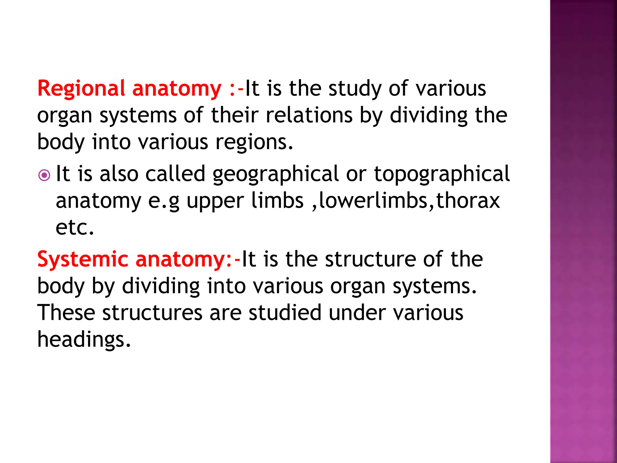 INTRODUCTION TO ANATOMICAL TERMS, anatomy and physiology introduction ...