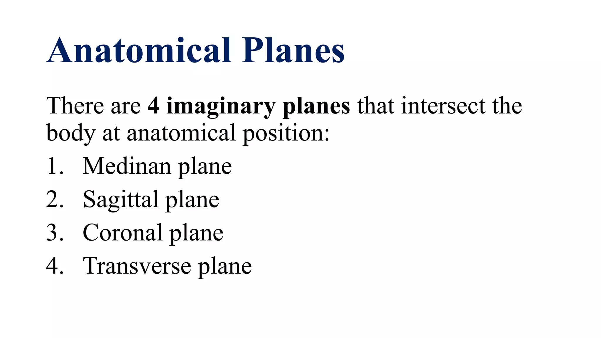 Introduction to anatomicomedical terms | PDF