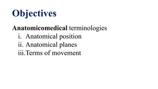Introduction to anatomicomedical terms | PDF