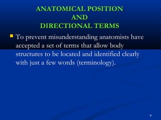 Introduction to anatomy | PPT
