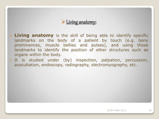 Introduction to anatomy | PPT