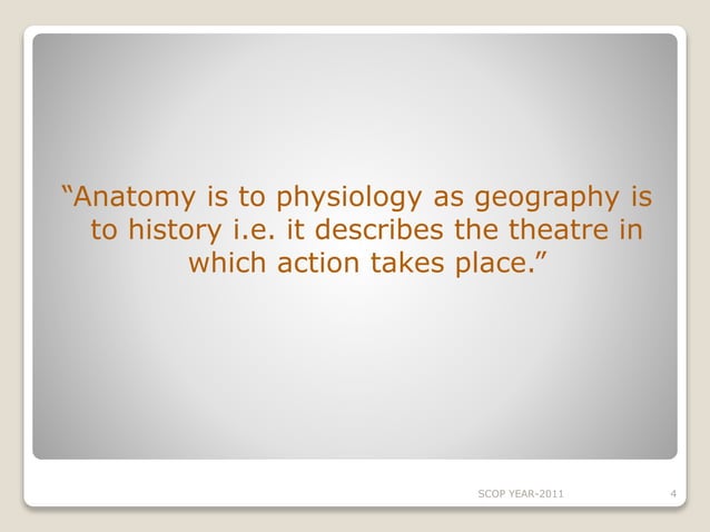 Introduction to anatomy | PPT