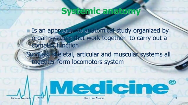 Introduction to anatomy | PPT