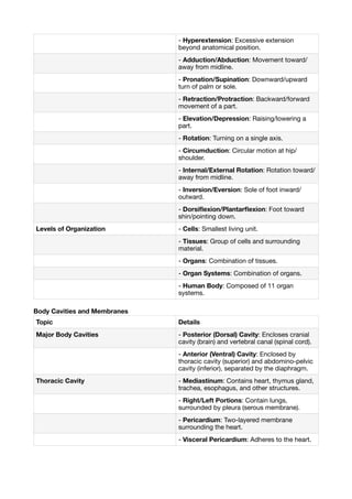 Introduction to Anatomy.pdf anatomy notes | PDF