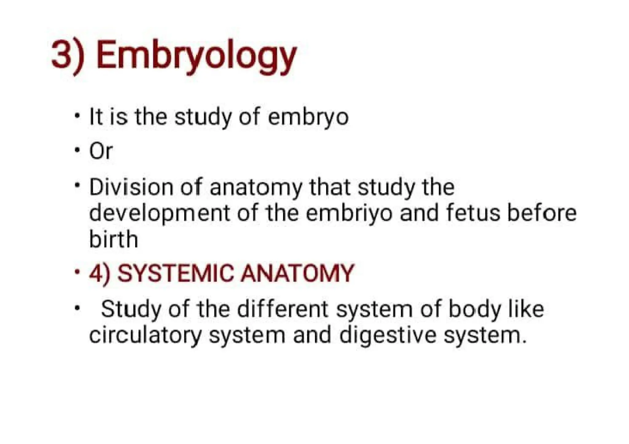 Definition of anatomy, introduction to anatomy and branches of anatomy ...