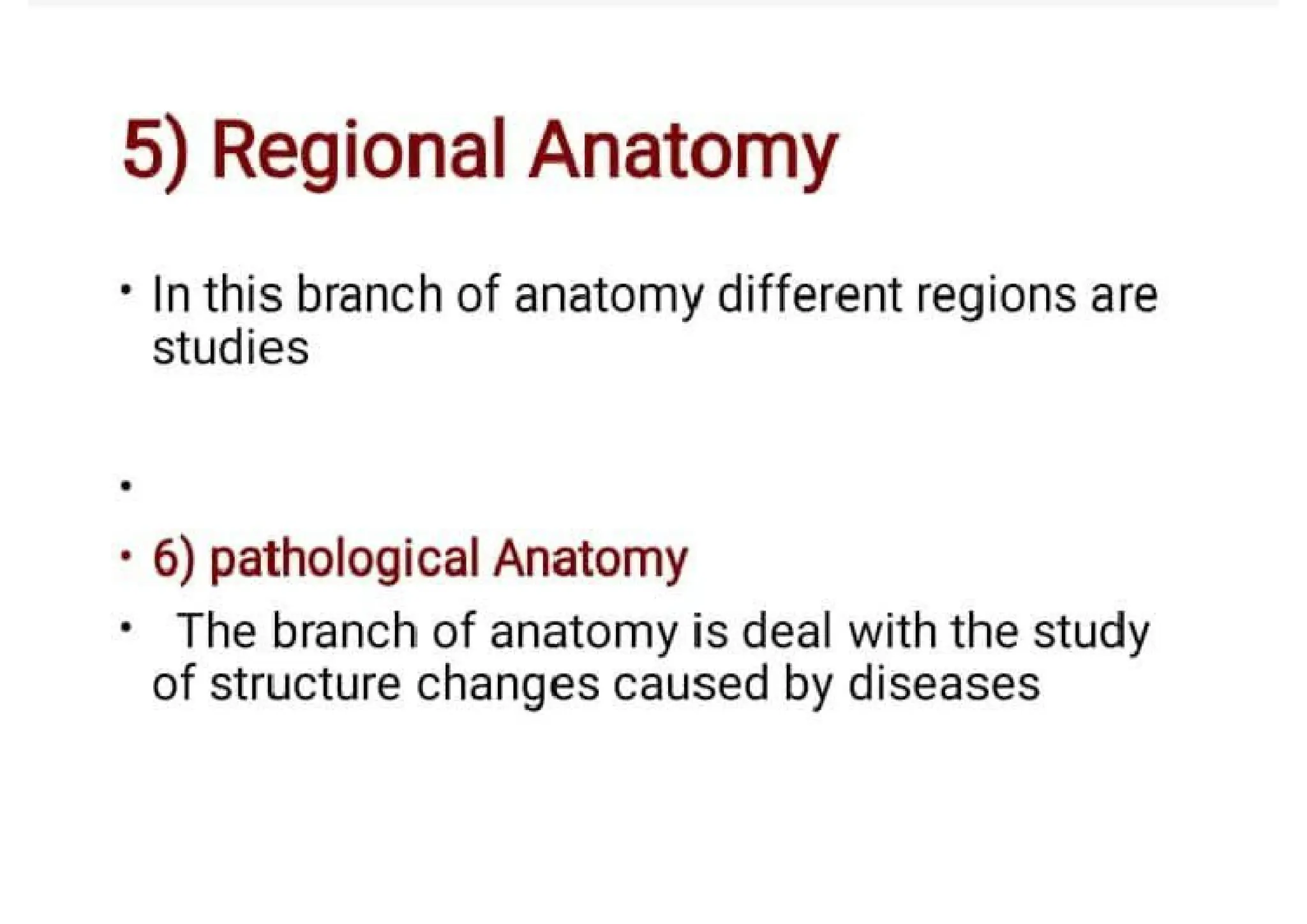 Definition of anatomy, introduction to anatomy and branches of anatomy ...