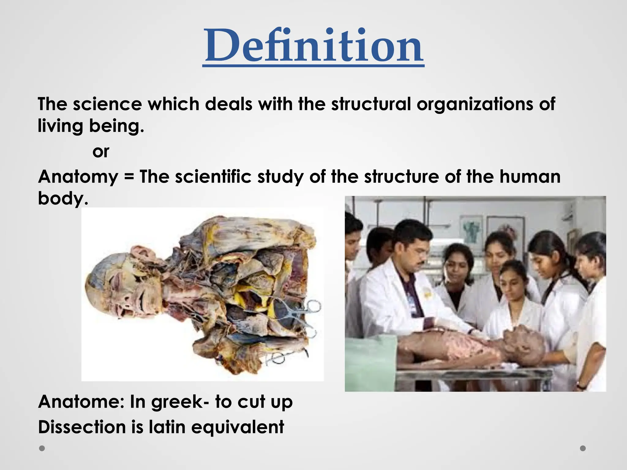 Introduction to Anatomy cadaver embalming.pptx