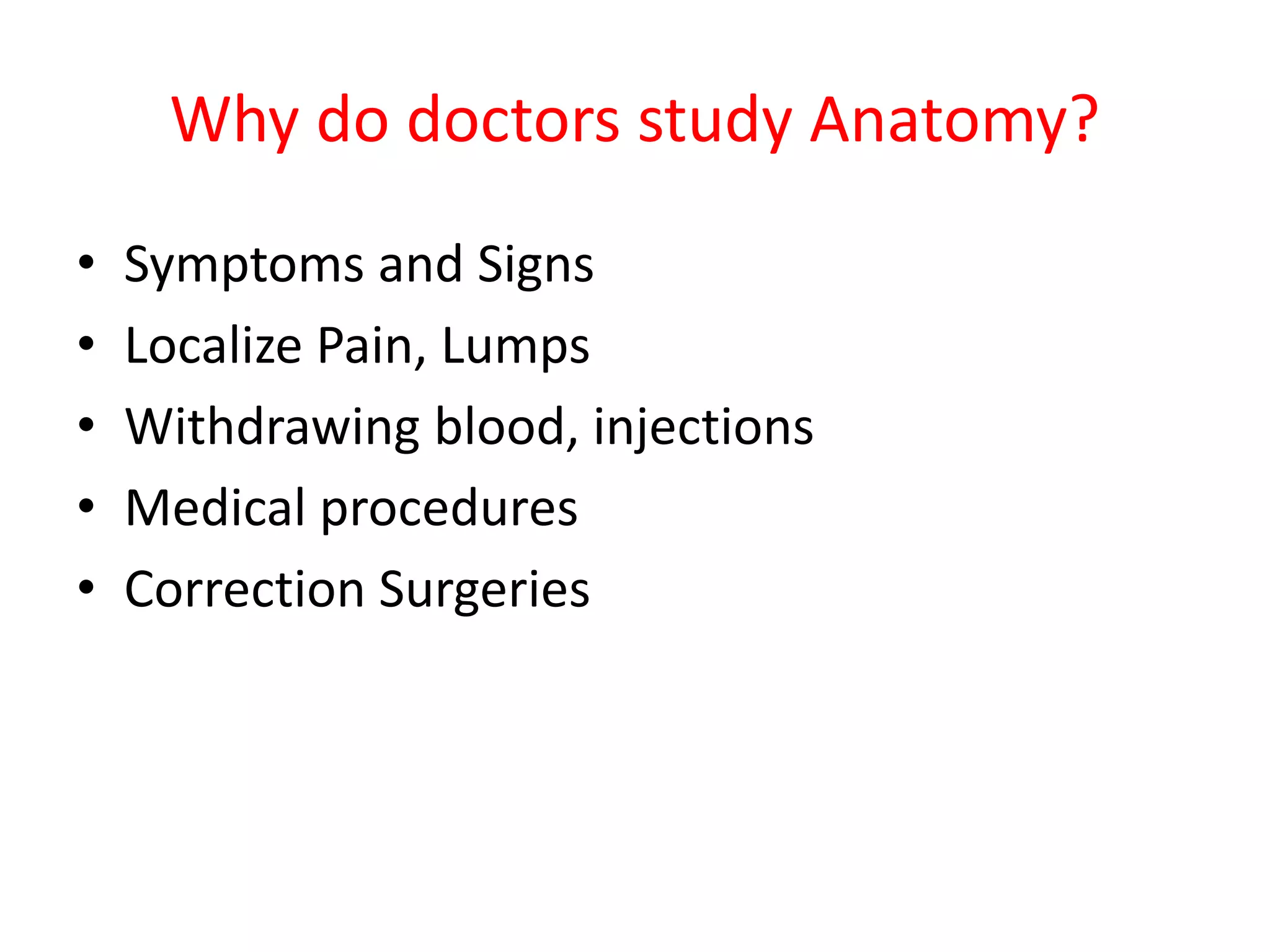 Introduction to anatomy and medical terminology | PPTX