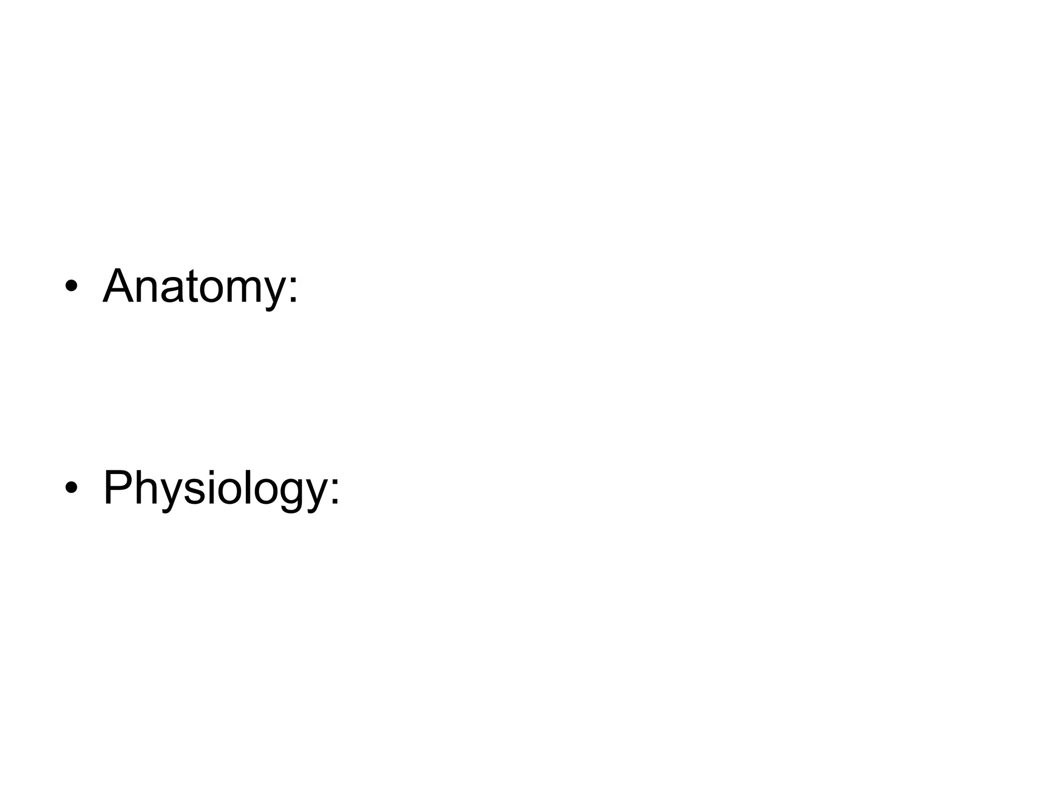 Introduction to anatomy and physiology | PPTX