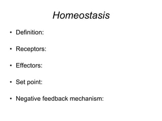 Introduction to anatomy and physiology | PPTX