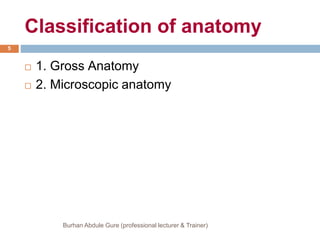 Introduction to anatomy | PPT