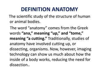 INTRODUCTION TO ANATOMY sun.pptx