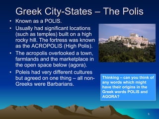 Introduction to Ancient Greece powerpoint | PPT