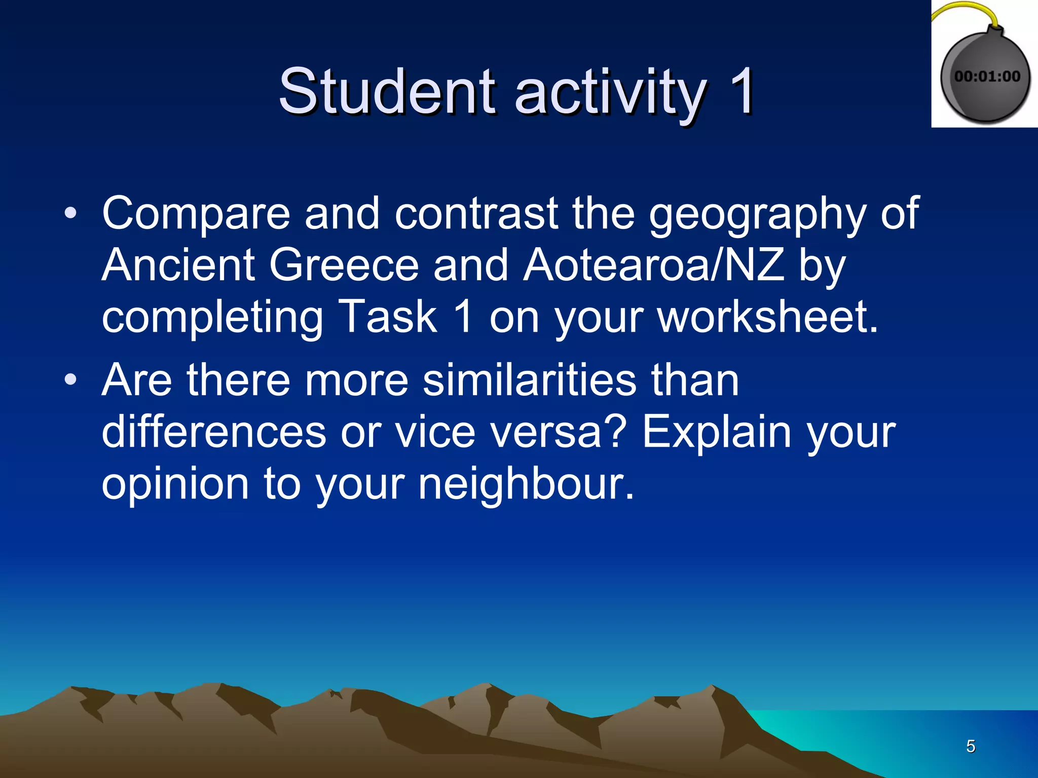 Introduction to ancient greece powerpoint sth | PPT | Geography | Science