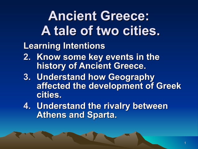 Introduction to ancient greece powerpoint sth | PPT | Geography | Science