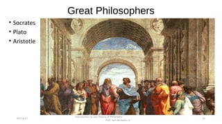 Introduction to and History of Philosophy | PPT