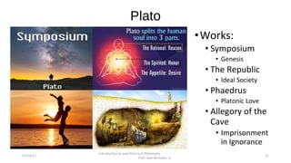 Introduction to and History of Philosophy | PPT