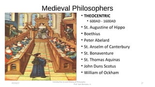 Introduction to and History of Philosophy | PPT