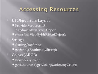 Introduction to Android | PPT | Operating Systems | Computer Software and Applications