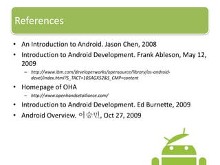 Introduction to android | PPT