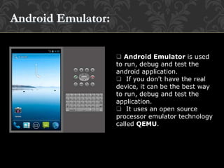 Introduction to Android | PPTX | Operating Systems | Computer Software and Applications