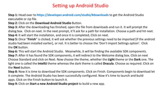 Introduction to Android and Java.pptx | Operating Systems | Computer Software and Applications