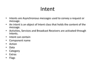 Introduction to android basics | PPT