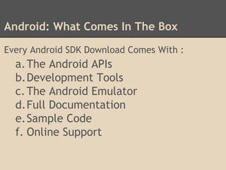 Introduction To Android Development.pptx