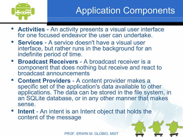 Introduction to Android Development Latest | PPT