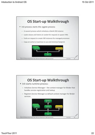 Introduction to Android OS - Touch Tour Chennai | PDF