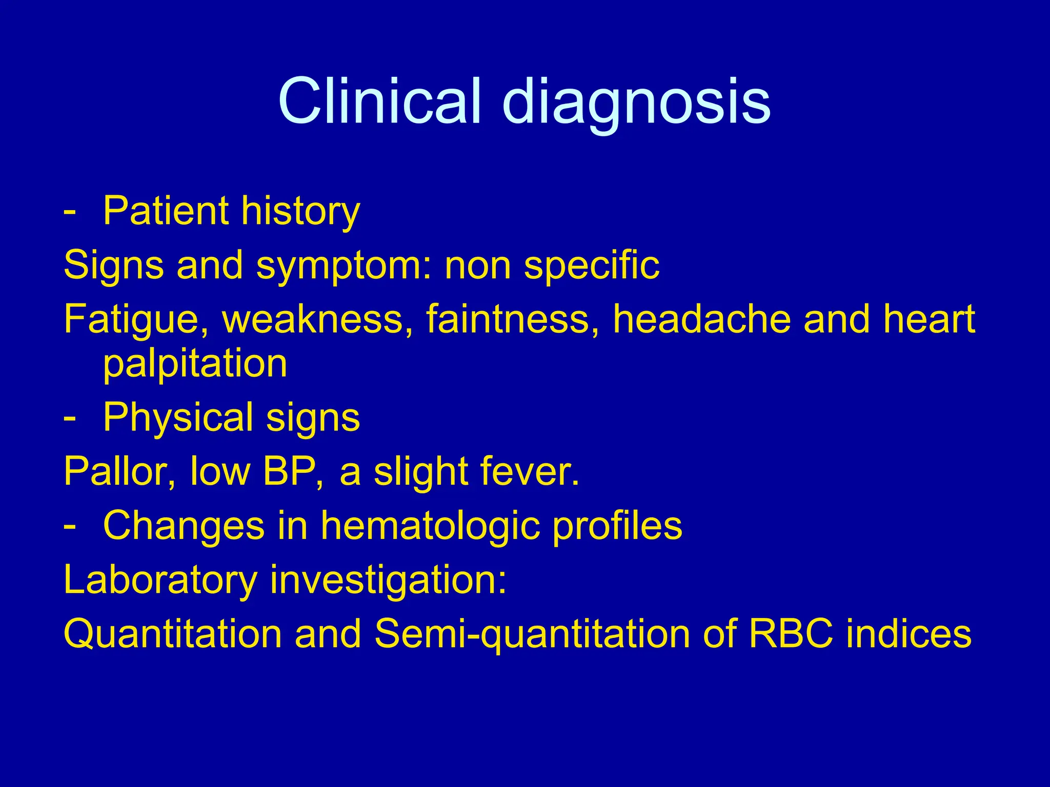INTRODUCTION TO ANEMIA.ppt IS AN IMPORTANT TOPIC FOR THE NURSING ...
