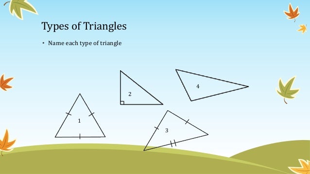 Introduction to angles and triangles