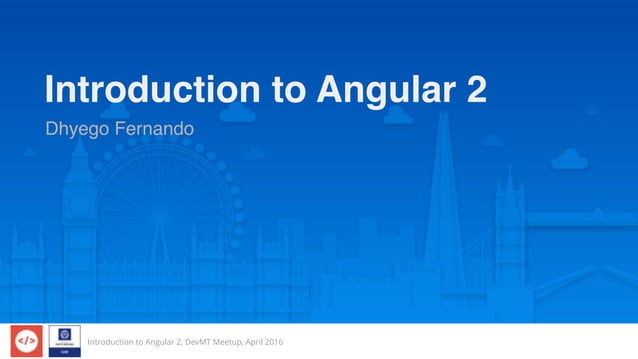 Introduction to angular 2 | PDF