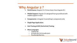 Introduction to Angular 2 | PPTX | Web Development | Internet