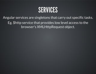 Introduction to angular js | PPT