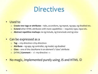 Introduction to AngularJs | PPT
