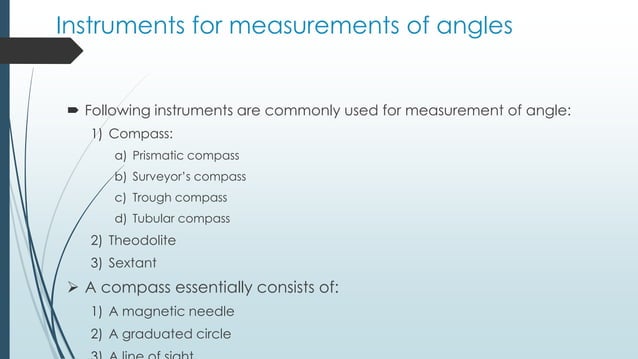 Introduction to Angular Measurements | PPTX | Musical Instruments | Hobbies & Interests