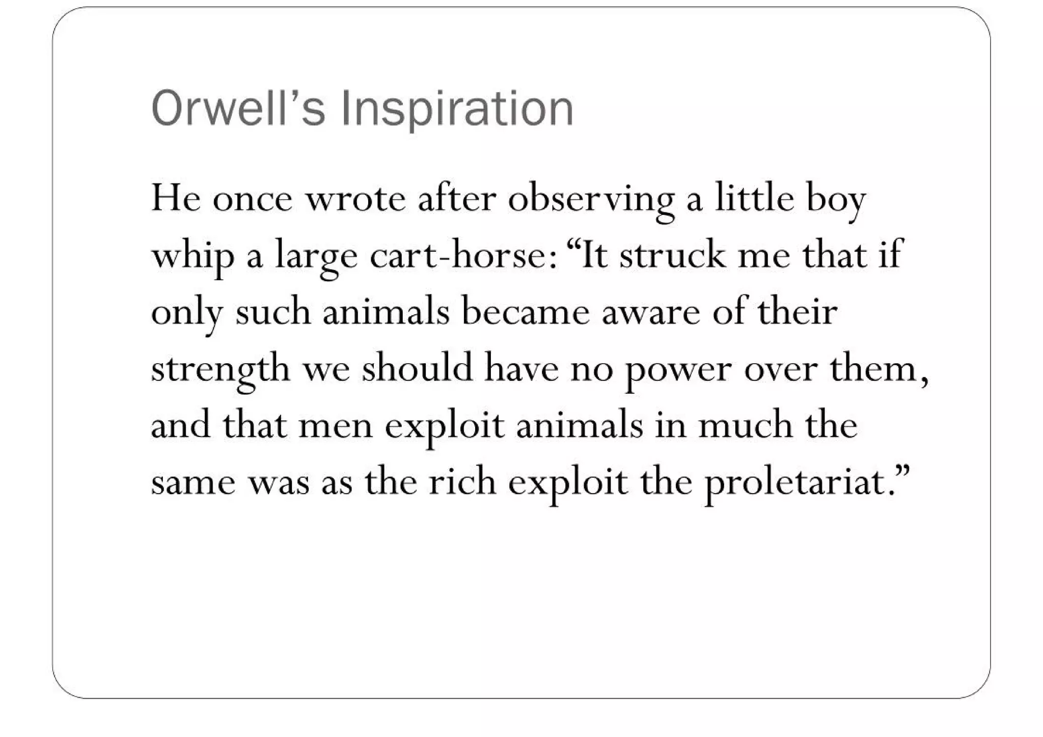 Introduction To Animal Farm | PDF