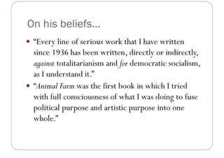 Introduction To Animal Farm | PDF