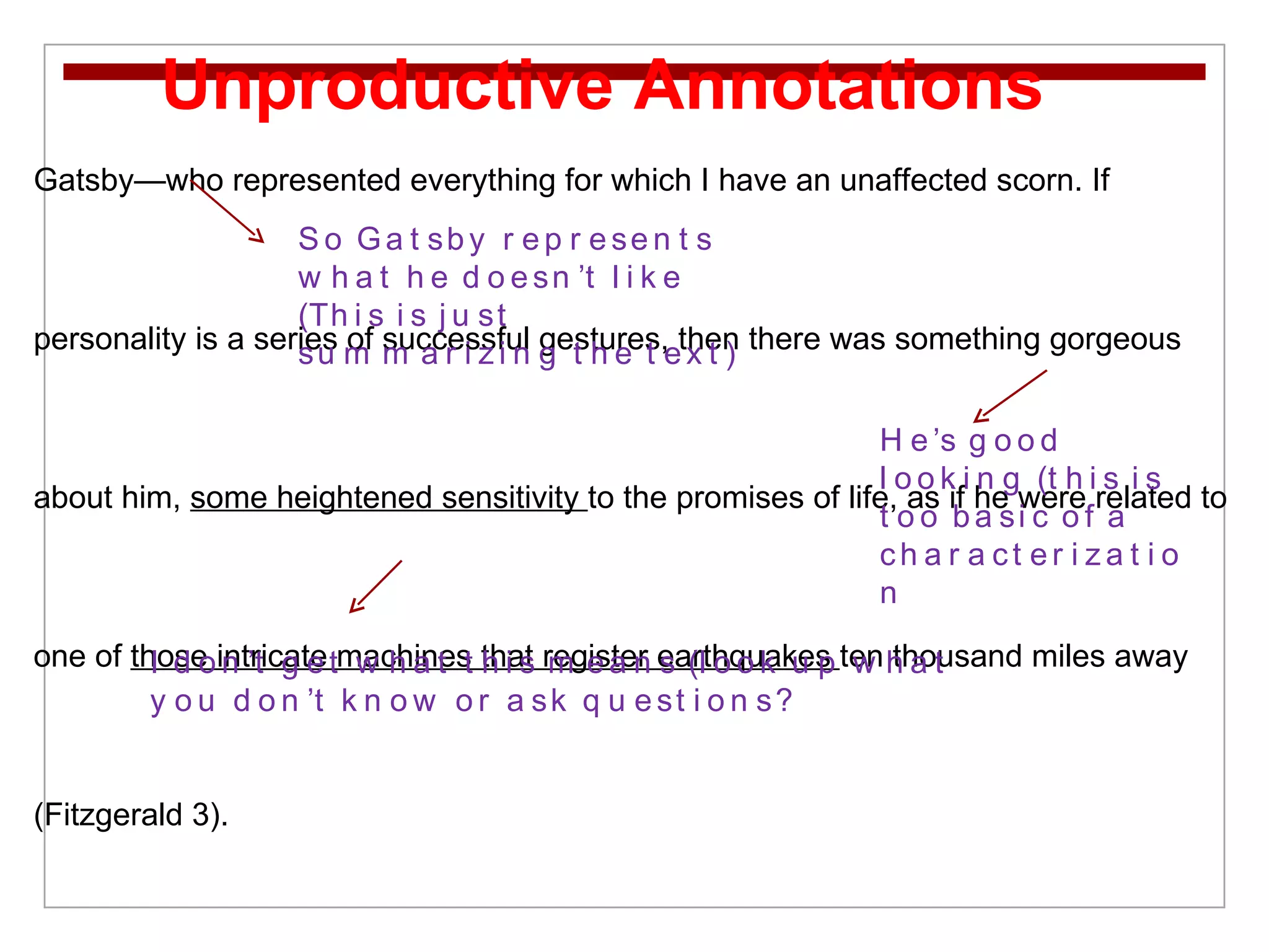 Introduction to annotation | PPT