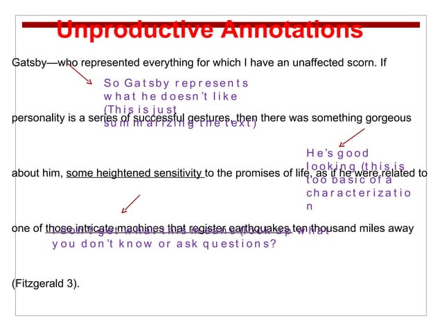 Introduction to annotation | PPT