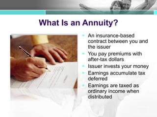 Introduction to Annuities | PPTX