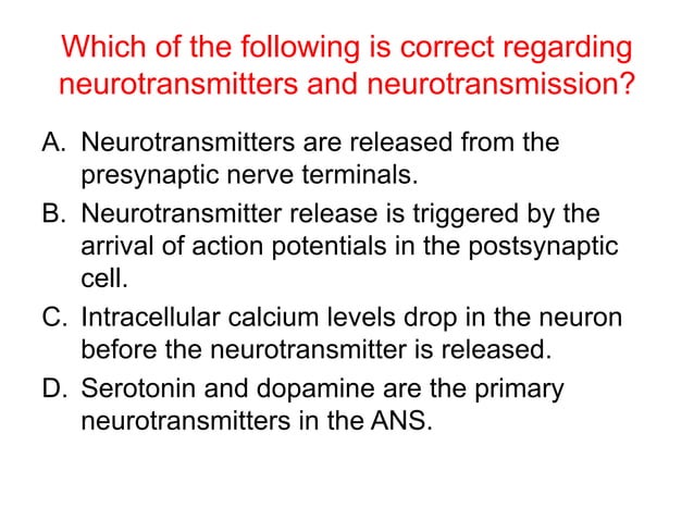 Introduction to ans | PPT | Brain and Nervous System Disorders ...