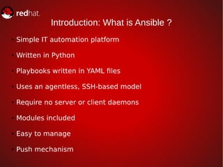 Introduction to ansible | PPT