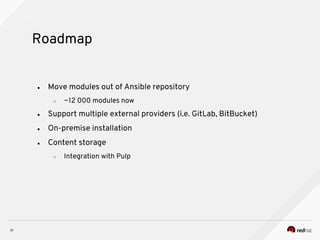 Introduction to ansible galaxy | PPT