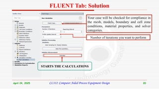 Introduction to ANSYS Fluent for Fluid Flow | PPT