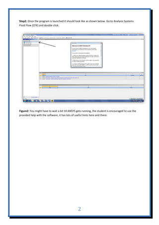 introduction of Ansys software and basic and advance knowledge of modelling software. | PDF
